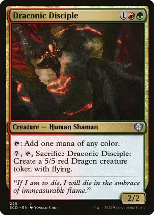 Draconic Disciple - Starter Commander Decks - Magic: The Gathering