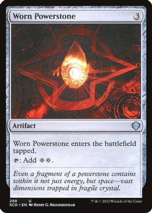 Worn Powerstone - Starter Commander Decks - Magic: The Gathering