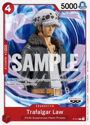 Trafalgar Law (One Piece Film Red) - One Piece Promotion Cards - One ...