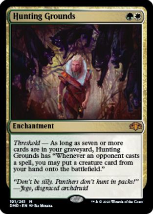 Hunting Grounds - Dominaria Remastered - Magic: The Gathering