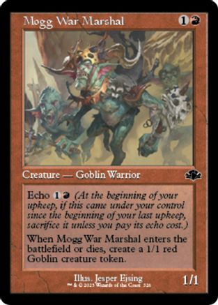Mogg War Marshal (Retro Frame) - Dominaria Remastered - Magic: The ...