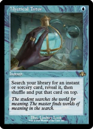 Mystical Tutor (Retro Frame) - Dominaria Remastered - Magic: The Gathering