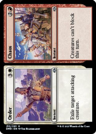 Order // Chaos - Dominaria Remastered - Magic: The Gathering