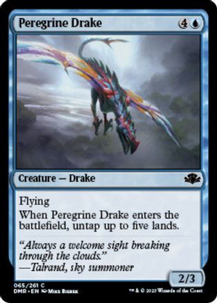 Peregrine Drake - Dominaria Remastered - Magic: The Gathering