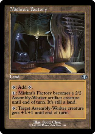 Mishra's Factory (Retro Frame) - Dominaria Remastered - Magic: The Gathering
