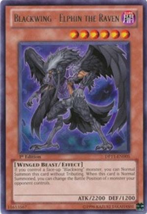 Blackwing - Elphin the Raven - Duelist Pack 11: Crow - YuGiOh