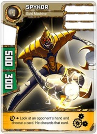 Spykor - Gold Machine - Redakai Base Set - Redakai