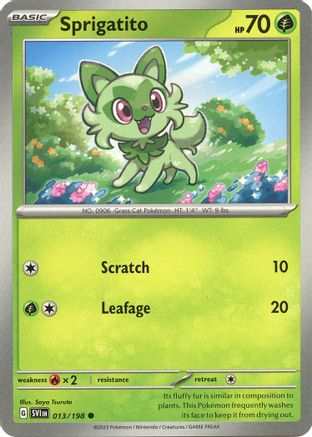Sprigatito - SV01: Scarlet & Violet Base Set - Pokemon