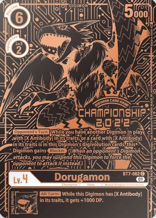 Dorugamon (2022 Championship Finals 3rd Place) - Next Adventure ...