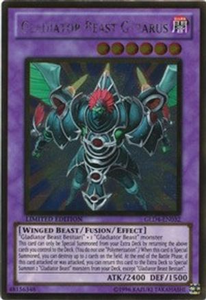 Gladiator Beast Gyzarus - Gold Series 4: Pyramids Edition - YuGiOh
