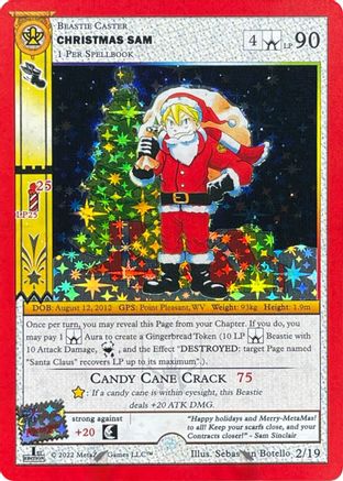 Christmas Sam (First Edition) - Holiday Promos - MetaZoo