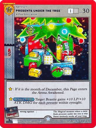 Presents Under The Tree (First Edition) - Holiday Promos - MetaZoo