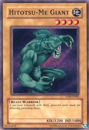 Hitotsu-Me Giant - Legend of Blue Eyes White Dragon (Worldwide English ...