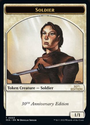 Soldier Token - 30th Anniversary Edition - Magic: The Gathering