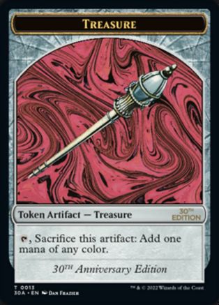 Treasure (0013) Token - 30th Anniversary Edition - Magic: The Gathering