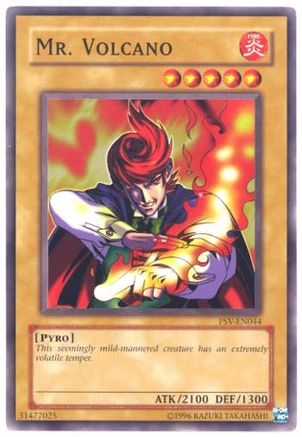 Mr. Volcano - Pharaoh's Servant (Worldwide English) - YuGiOh