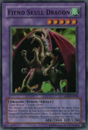 Fiend Skull Dragon - Legacy of Darkness (Worldwide English) - YuGiOh