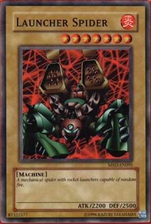 Launcher Spider - Metal Raiders (Worldwide English) - YuGiOh