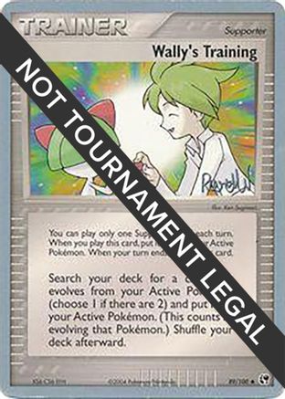 Wally's Training - 2004 (Reed Weichler) - World Championship Decks ...