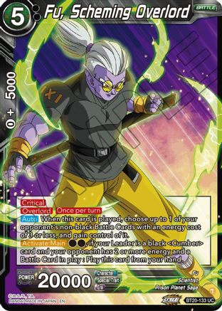 Fu, Scheming Overlord - Power Absorbed - Dragon Ball Super: Masters