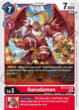 Garudamon - Dimensional Phase - Digimon Card Game