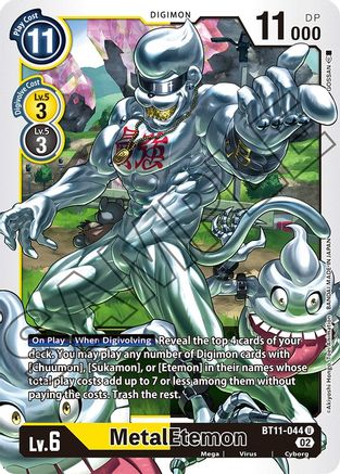 MetalEtemon - Dimensional Phase - Digimon Card Game