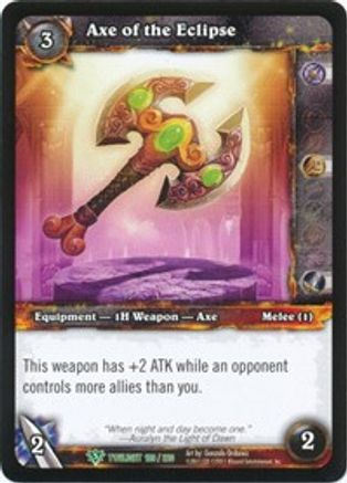 Axe of the Eclipse - Twilight of the Dragons - WoW