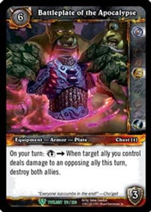 Battleplate of the Apocalypse - Twilight of the Dragons - WoW
