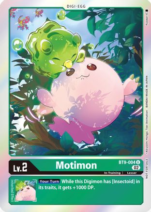 Motimon (Official Tournament Pack Vol.8) - X Record - Digimon Card Game