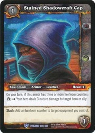 Stained Shadowcraft Cap - Twilight of the Dragons - WoW