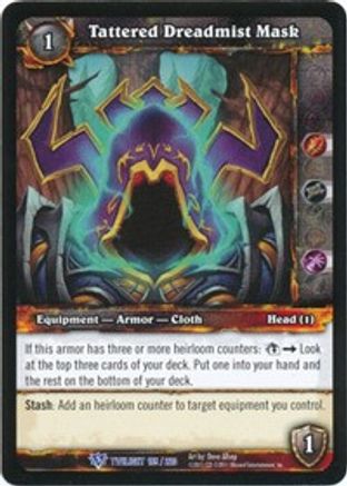 Tattered Dreadmist Mask - Twilight of the Dragons - WoW