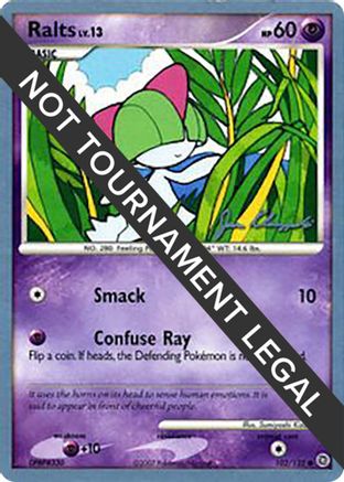 Ralts (102) - 2008 (Jason Klaczynski) - World Championship Decks - Pokemon