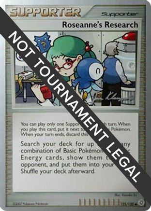 Roseanne's Research - 2008 (Jason Klaczynski) - World Championship ...