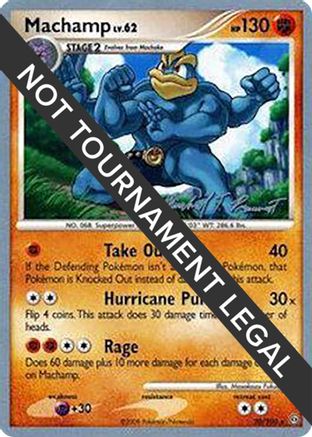 Machamp - 2010 (Michael Pramawat) - World Championship Decks - Pokemon