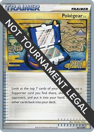 Pokegear 3.0 - 2011 (Christopher Kan) - World Championship Decks - Pokemon