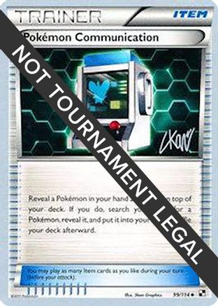 Pokemon Communication - 2011 (Christopher Kan) - World Championship ...