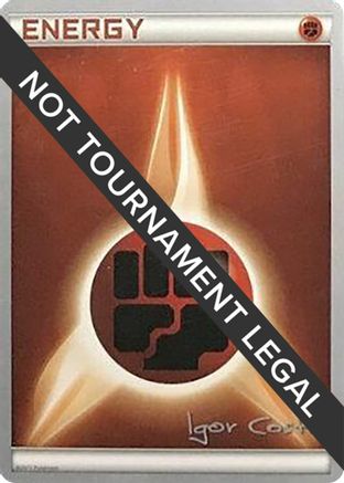 Fighting Energy - 2012 (Igor Costa) - World Championship Decks - Pokemon