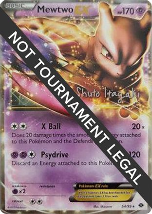 Mewtwo EX - 2012 (Shuto Itagaki) - World Championship Decks - Pokemon