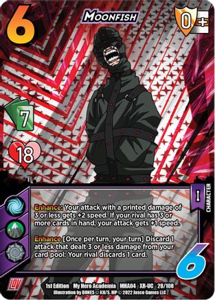 Moonfish (XR) - UniVersus: My Hero Academia: League of Villains - UniVersus