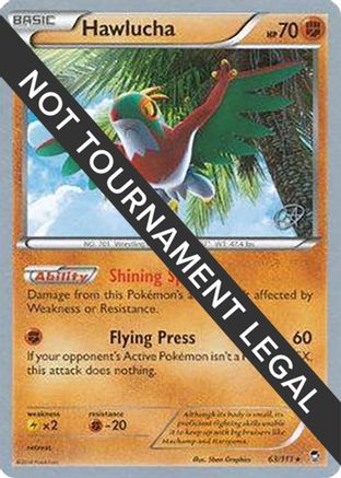 Hawlucha - 2015 (Rowan Stavenow) - World Championship Decks - Pokemon