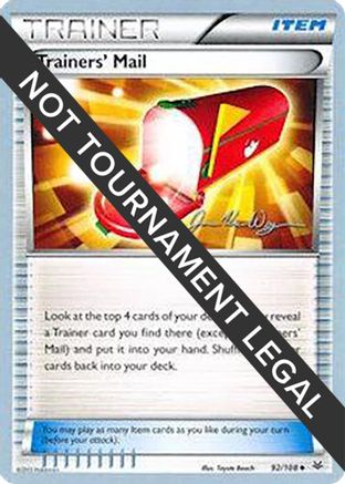 Trainers' Mail - 2015 (Jacob Van Wagner) - World Championship Decks ...