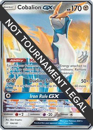 Cobalion GX - 2019 (Henry Brand) - World Championship Decks - Pokemon