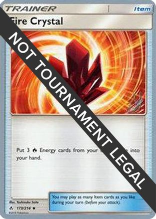 Fire Crystal - 2019 (Henry Brand) - World Championship Decks - Pokemon