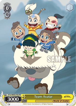 Team Avatar - Avatar: The Last Airbender - Weiss Schwarz