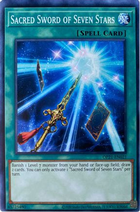Sacred Sword of Seven Stars - OTS Tournament Pack 21 - YuGiOh