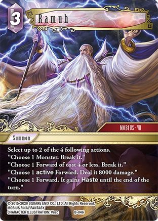 Ramuh - Boss Deck: Final Fantasy VII - Final Fantasy TCG