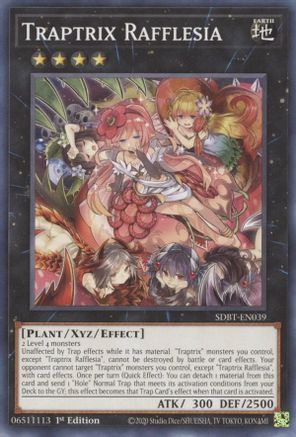 Traptrix Rafflesia - Structure Deck: Beware of Traptrix - YuGiOh