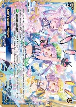 Can't Stop Pretty! (LRP) - Welcome Back Diva -Lostorage- - WIXOSS