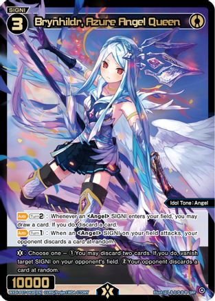 Brynhildr, Azure Angel Queen (SRP) - Welcome Back Diva -Lostorage- - WIXOSS