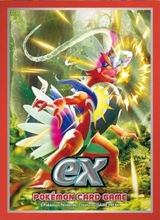 Pokemon TCG: Pokemon Center Japan Exclusive Card Sleeves - Koraidon Scarlet ex (64-Pack ...